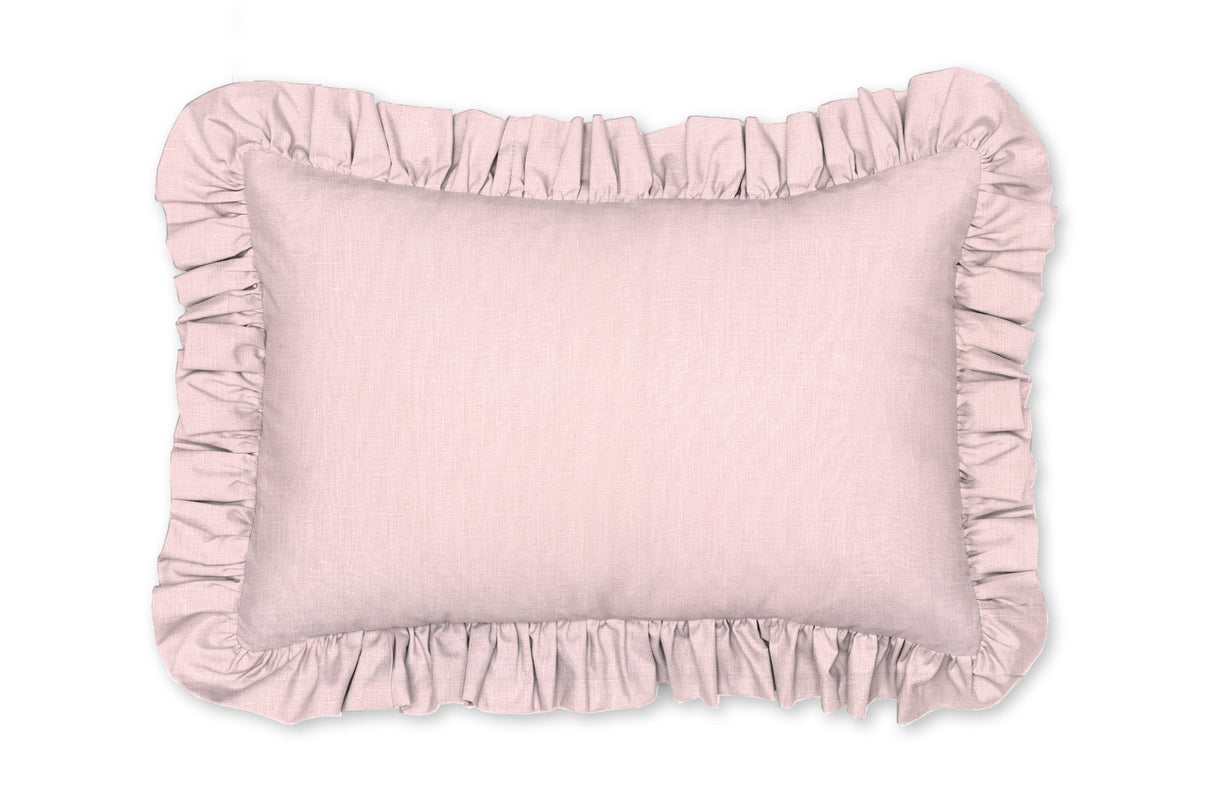 Bloomfield Blush Linen Decorative Pillow – New Arrivals Inc
